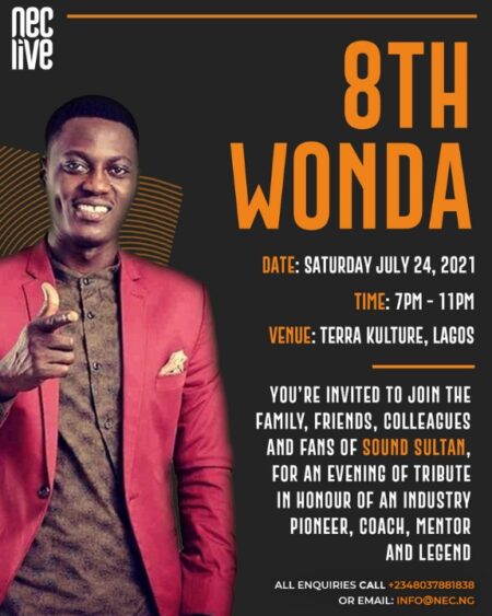 THE MANY WONDERS OF SOUND SULTAN COME ALIVE AT NEC LIVE! – The Lagosian ...
